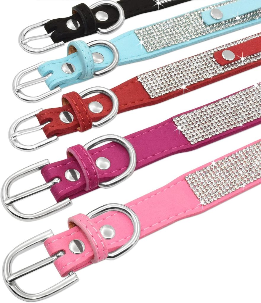 Walking Doggies | Sparking Rhinestone Dog Collar With Your Dog's Name
